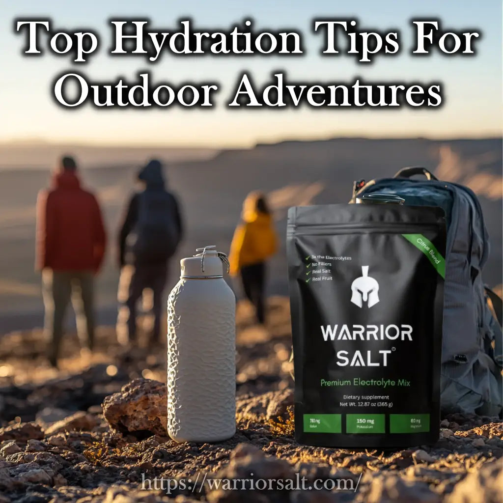 Top Hydration Tips for Outdoor Adventures | Power Up with Warrior Salt